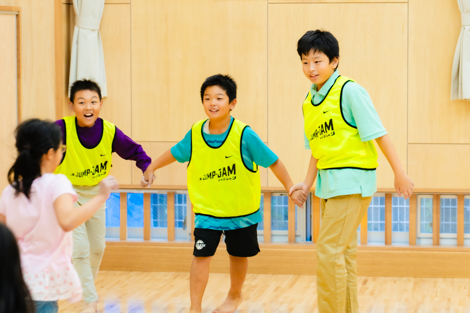 JUMP-JAMなら、初めての遊びにもチャレンジできる 友だちとの運動遊びで、子どもは心も伸びていく | | JUMP-JAM